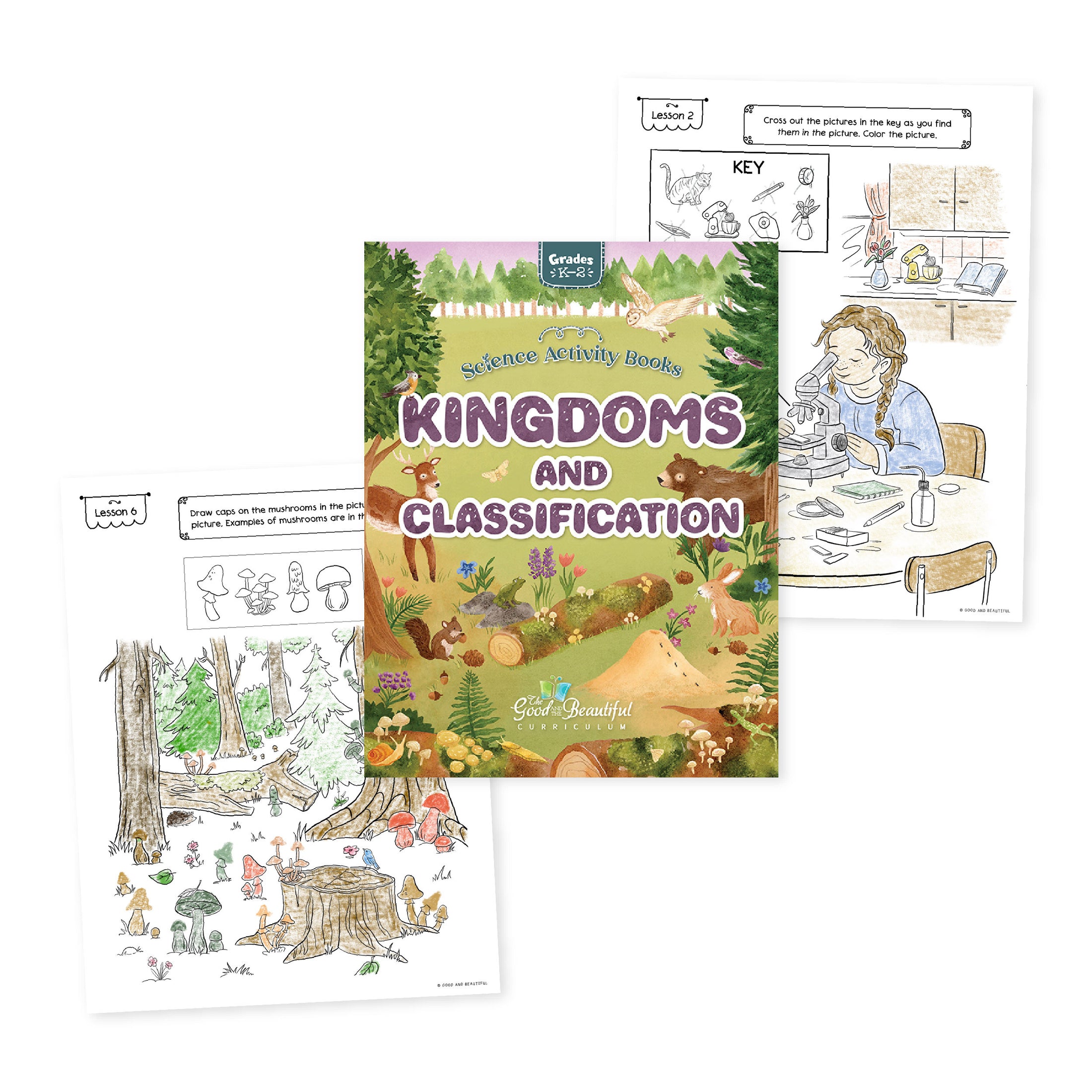 Kingdoms and Classification: Science Activity Book – The Good and the Beautiful