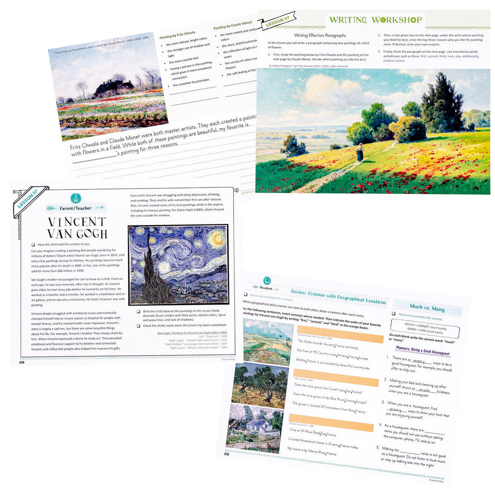 Level 4 Language Arts Course Set | The Good and the Beautiful