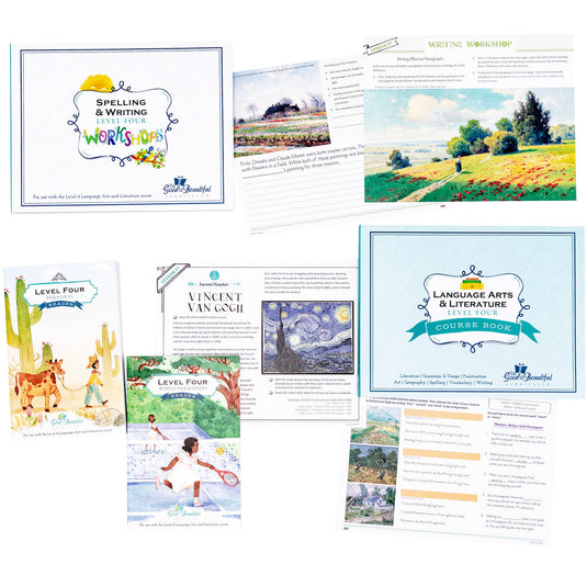 Free Downloads Language Arts Level 4 – The Good and the Beautiful