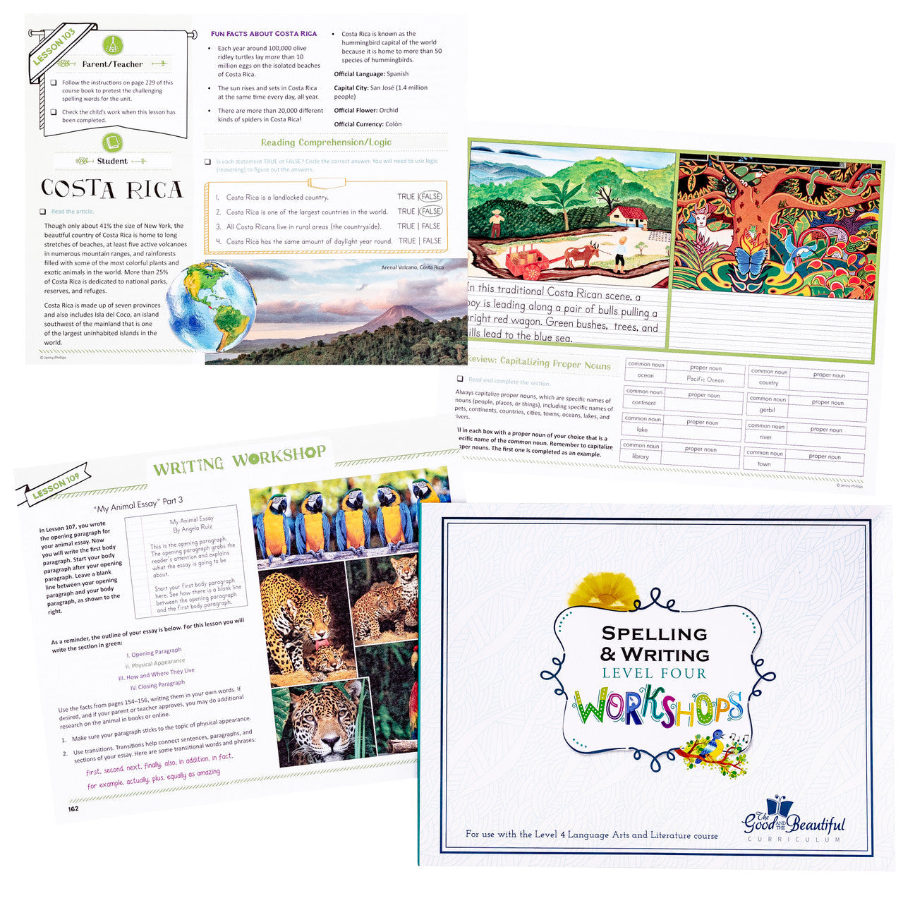 Level 4 Language Arts Course Set | The Good and the Beautiful