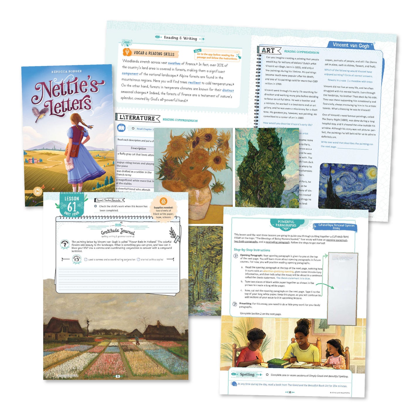 Level 4 Language Arts Course Set – The Good and the Beautiful
