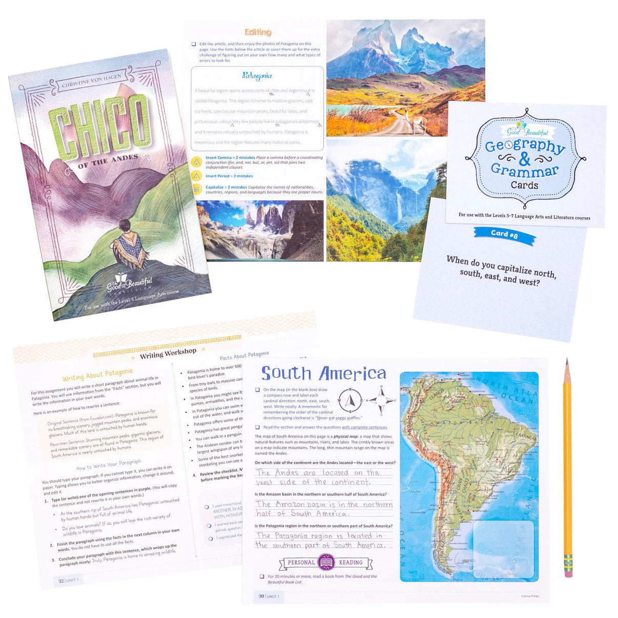 Level 5 Language Arts Course Set – The Good and the Beautiful