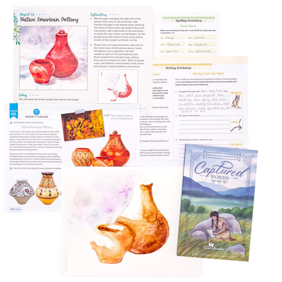 Level 5 Language Arts Course Set – The Good and the Beautiful