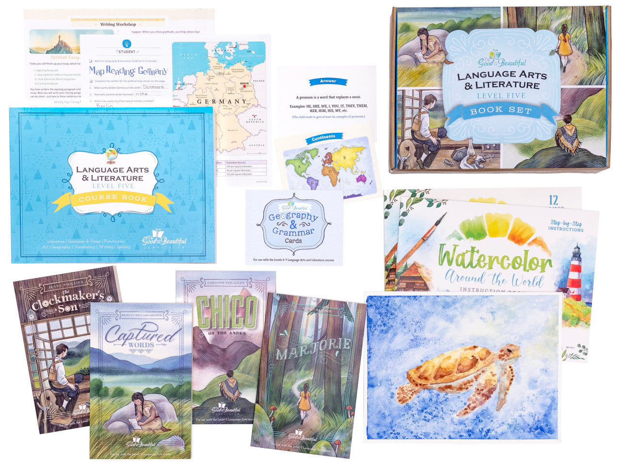 Level 5 Language Arts Course Set – The Good and the Beautiful