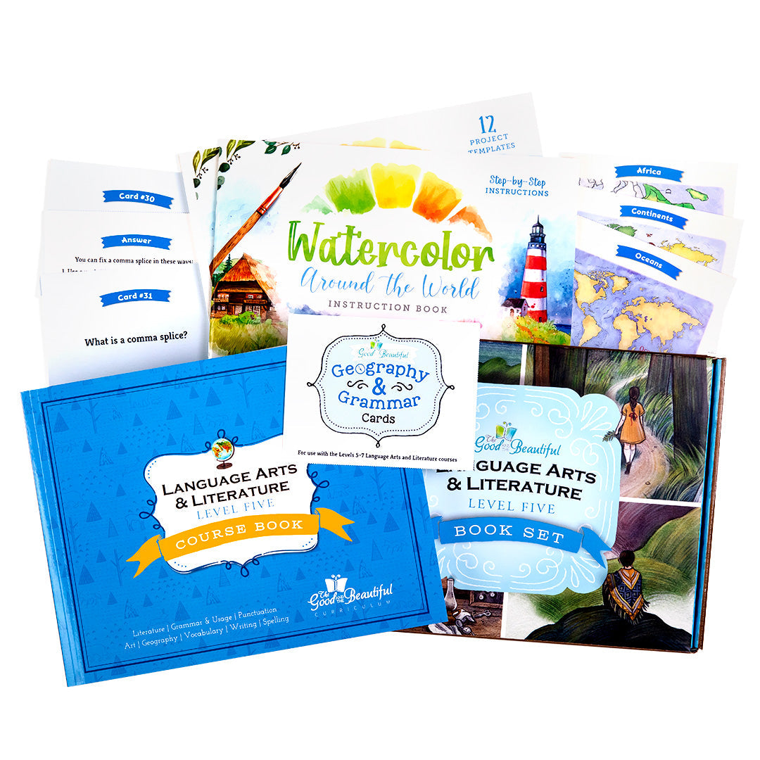 Free Homeschool Language Arts Resources | The Good and the Beautiful