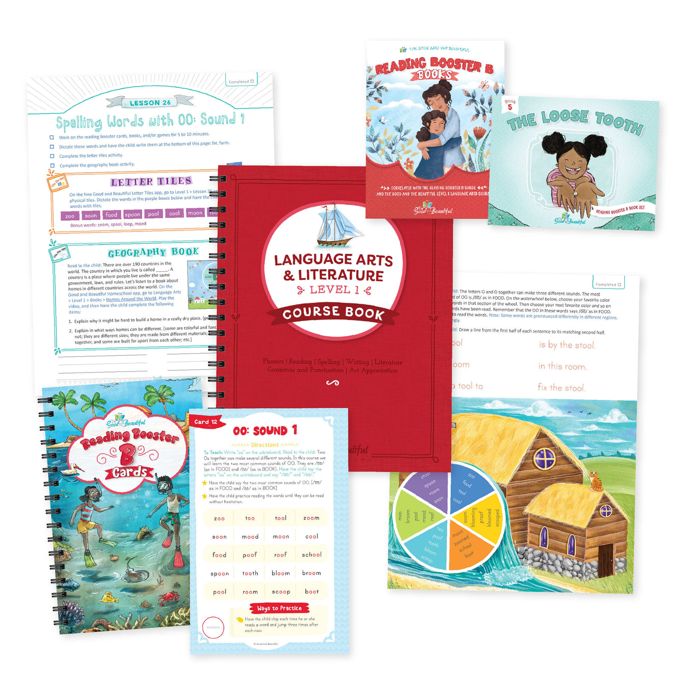 Level 1 Language Arts Course Set – The Good and the Beautiful