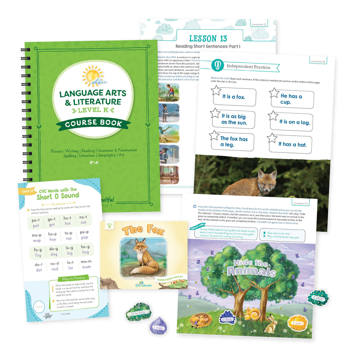 Level K Language Arts Course Set – The Good and the Beautiful