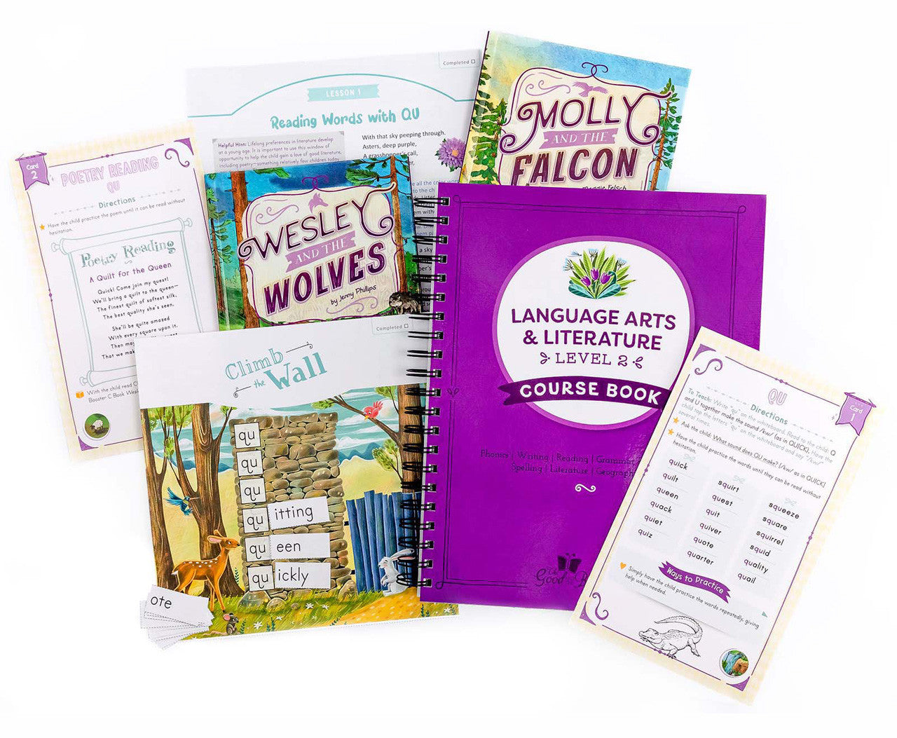 Level 2 Language Arts Course Set – The Good and the Beautiful