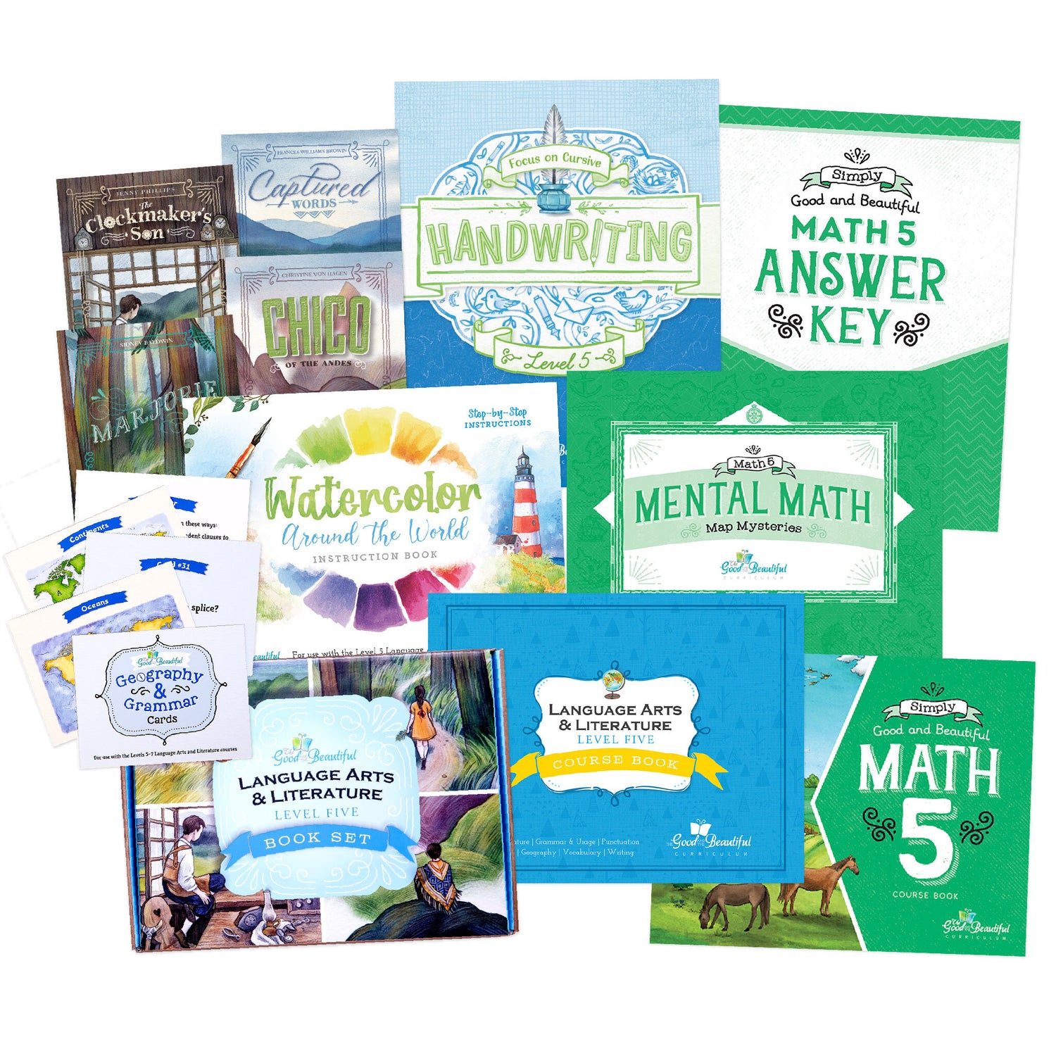 Choose Your Courses: Fifth Grade | The Good and the Beautiful