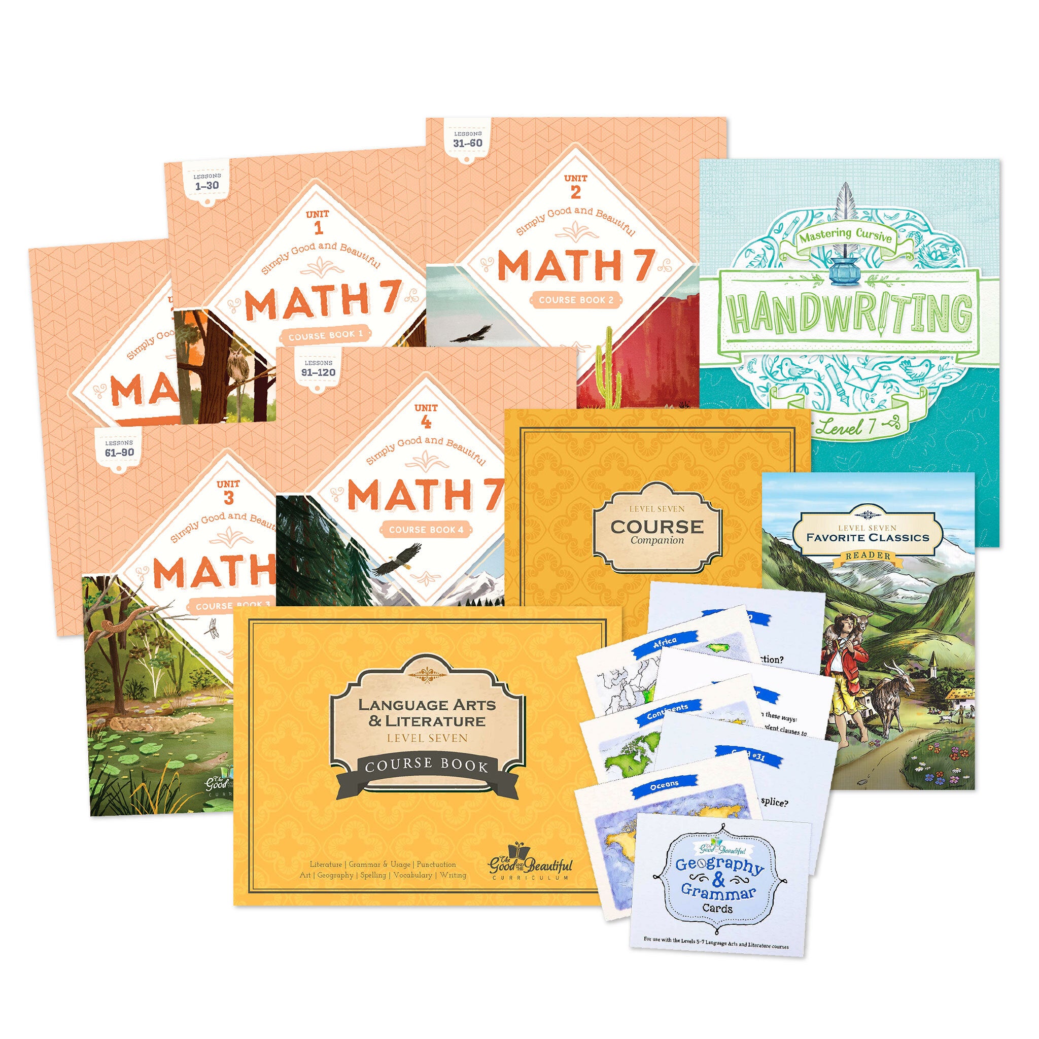 Choose Your Courses: Seventh and Eighth Grade | The Good and the Beautiful