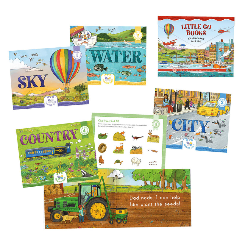 Kindergarten Books—Little Go Books – The Good and the Beautiful