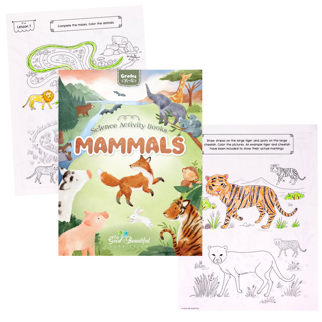 Mammals: Science Activity Book – The Good and the Beautiful