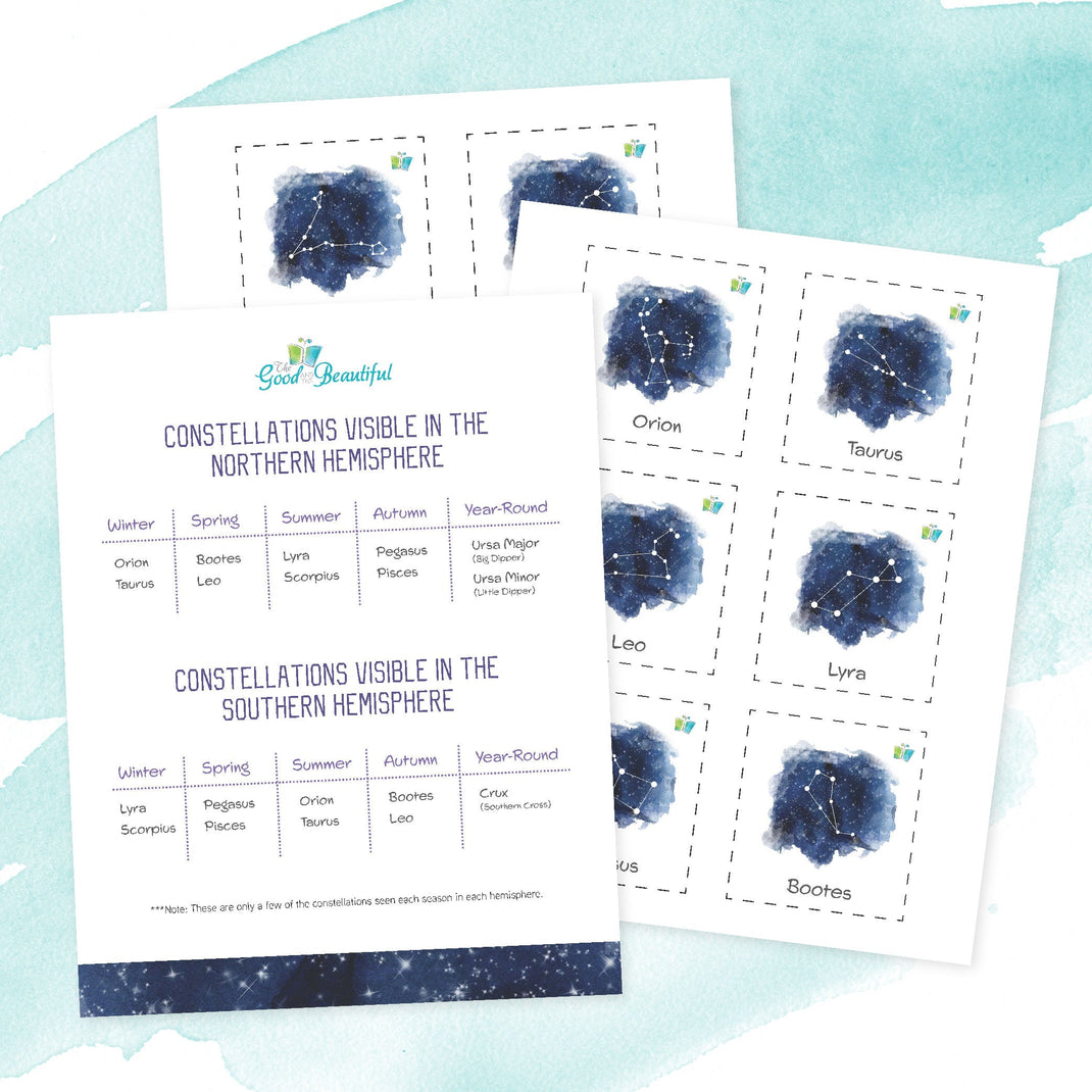 Make Your Own Constellations | The Good and the Beautiful