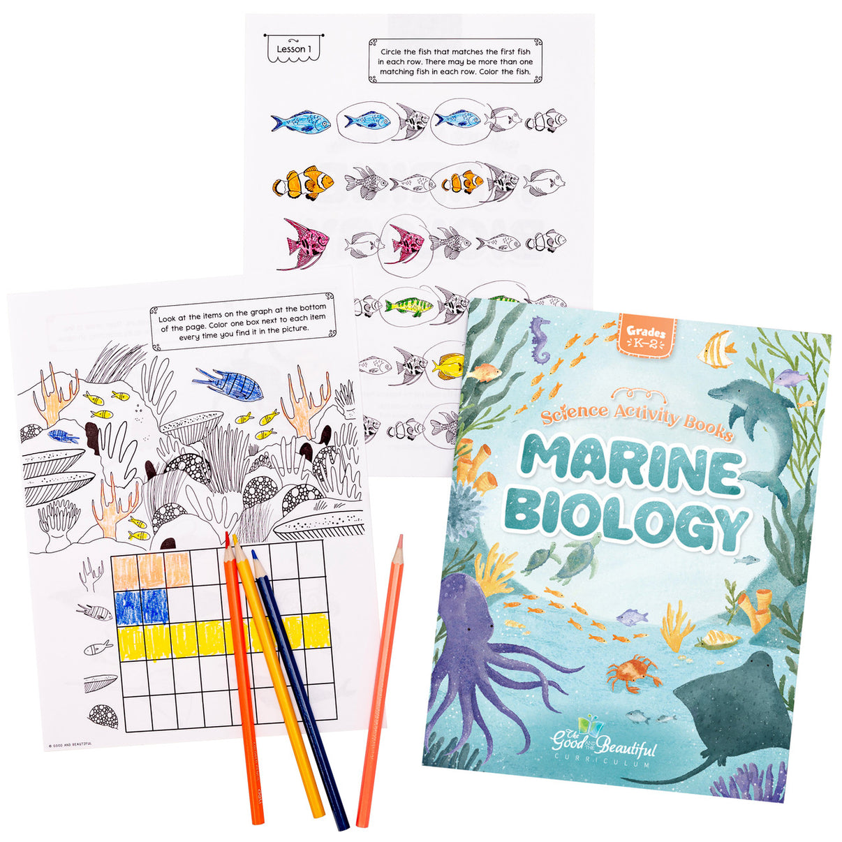 Marine Biology: Science Activity Book – The Good and the Beautiful