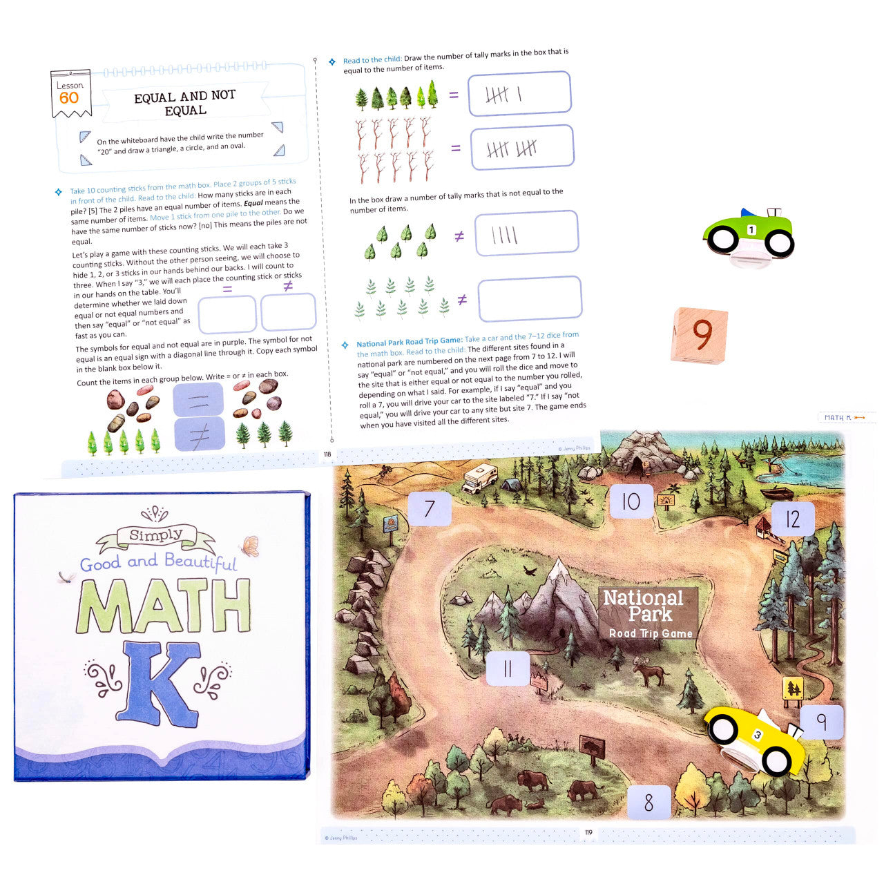 Math K: Course Set – The Good and the Beautiful