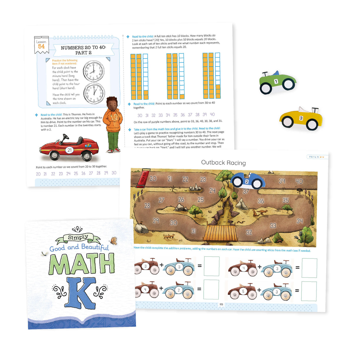 Math K: Course Set – The Good and the Beautiful