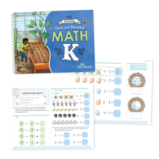 Course Book: Math K – The Good and the Beautiful