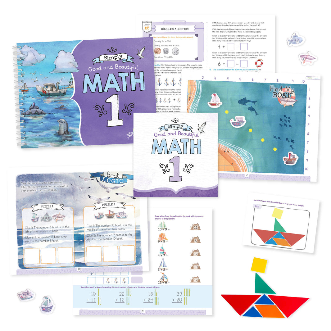 Math: Choose Your Course | The Good and the Beautiful