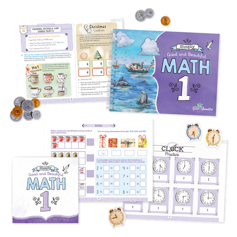 Math 1: Course Set – The Good and the Beautiful