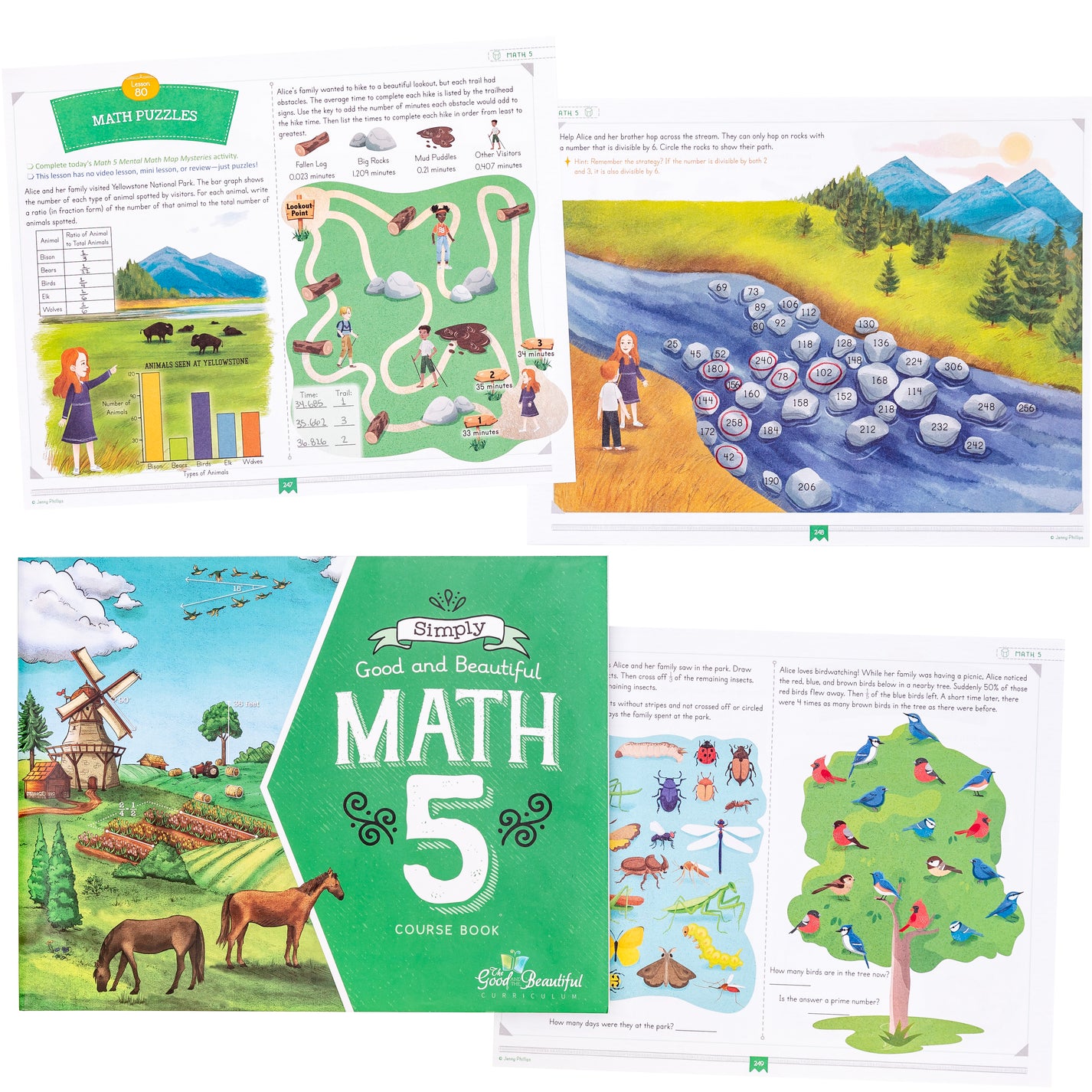 Math 5: Course Set – The Good and the Beautiful