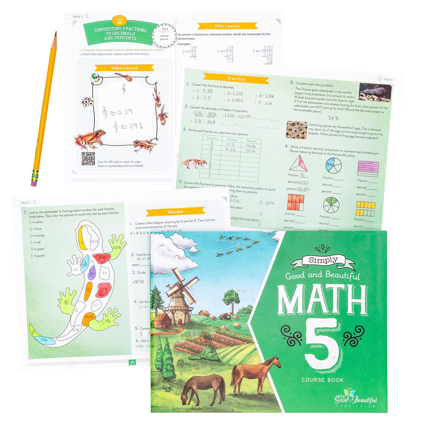 Math 5: Course Set – The Good and the Beautiful