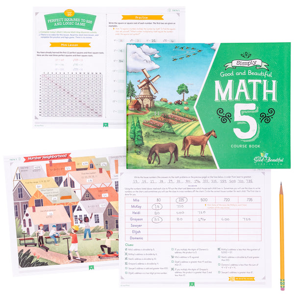 Math 5: Course Set – The Good and the Beautiful