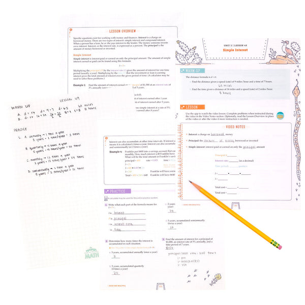 Math 7: Course Set – The Good and the Beautiful