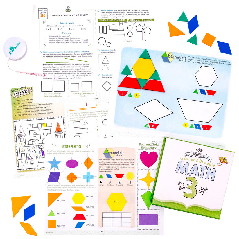 Math 3: Course Set – The Good and the Beautiful