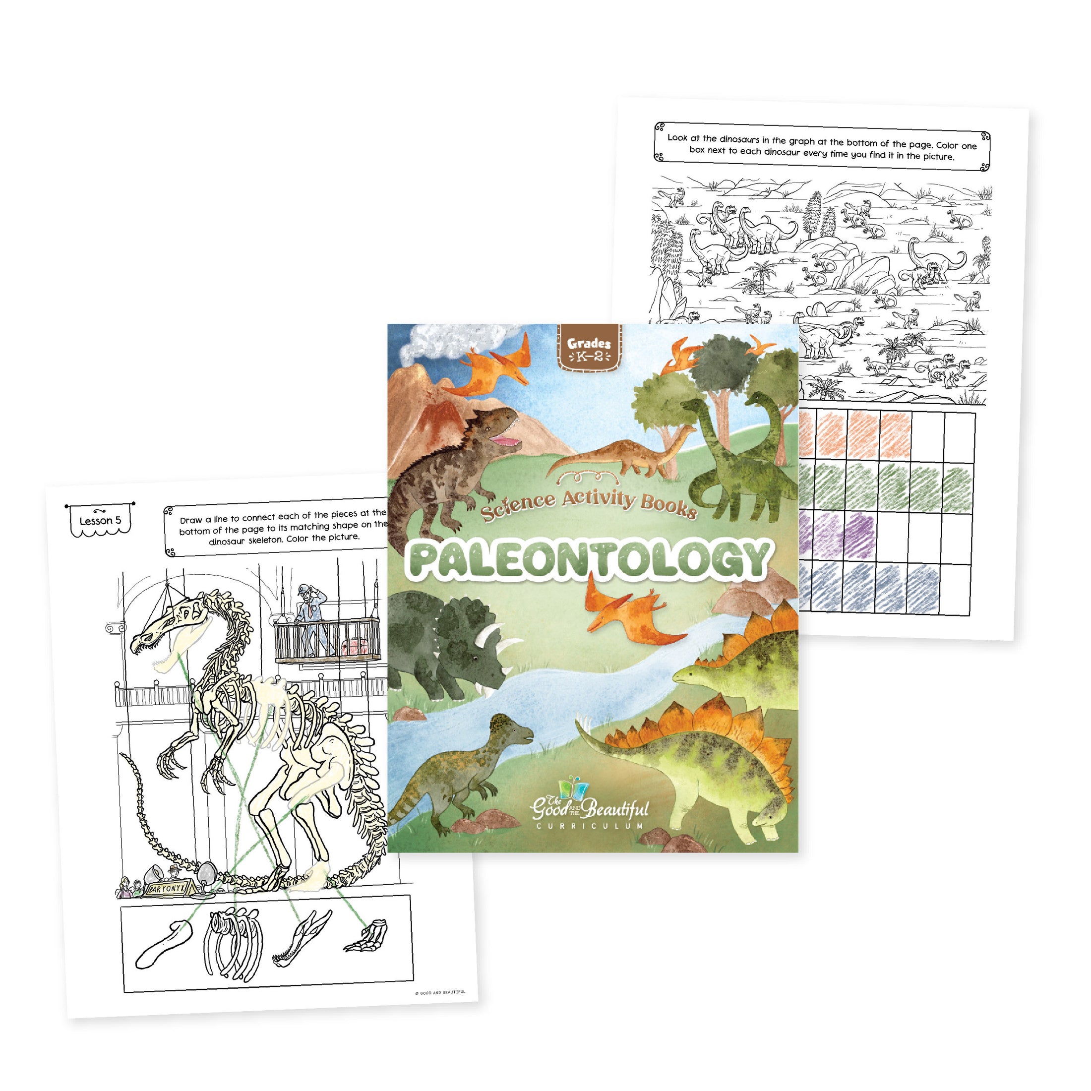 Paleontology: Science Activity Book – The Good and the Beautiful