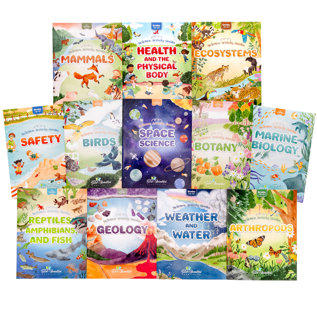 Choose Your Courses: Kindergarten | The Good and the Beautiful