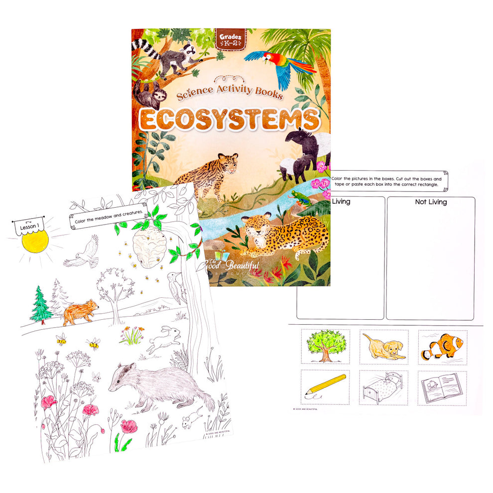 Ecosystems: Science Activity Book – The Good and the Beautiful