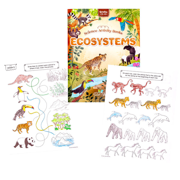 Ecosystems: Science Activity Book – The Good and the Beautiful