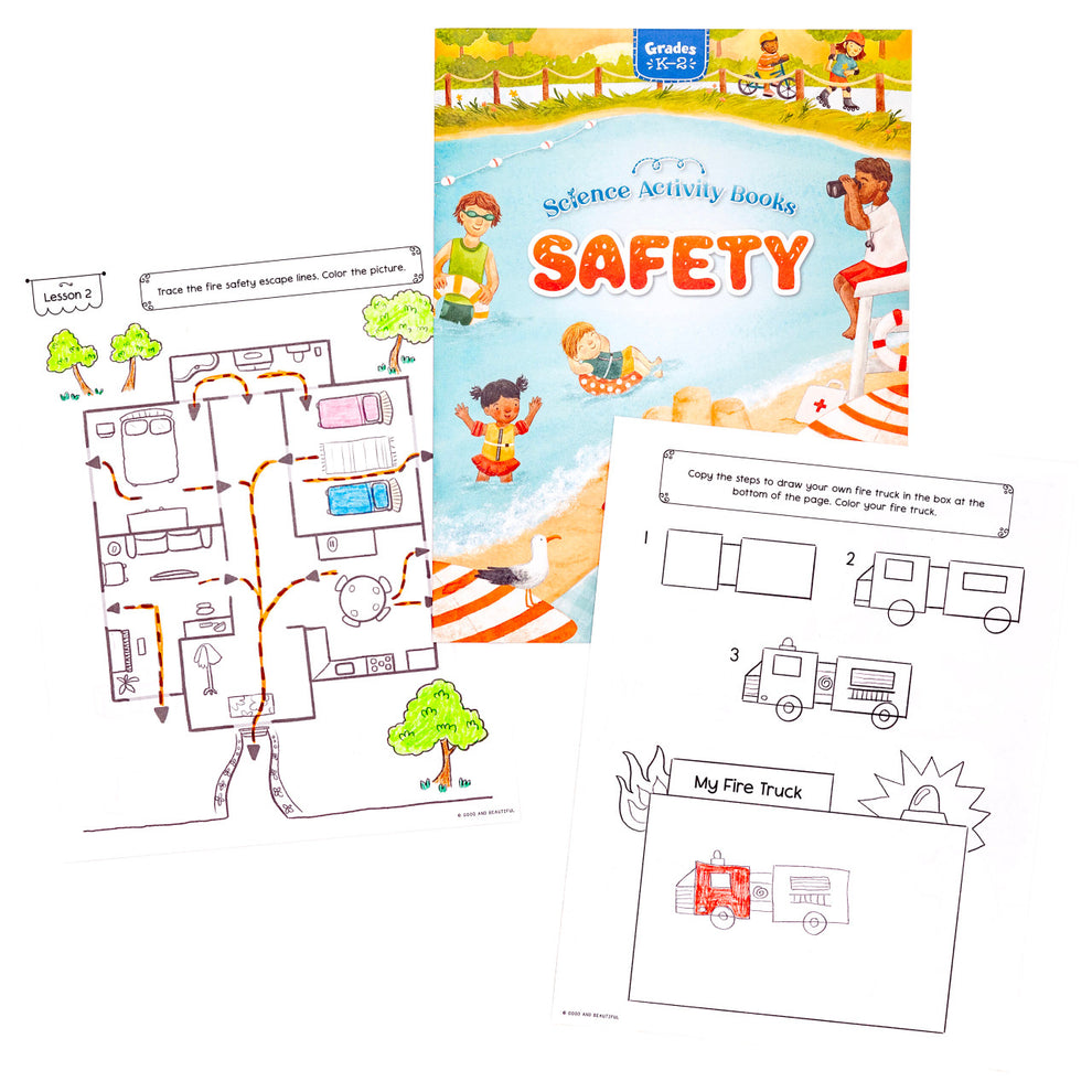 Safety: Science Activity Book – The Good and the Beautiful