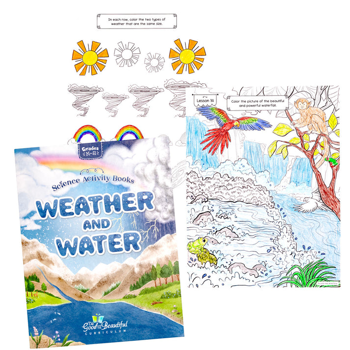 Weather and Water: Science Activity Book – The Good and the Beautiful