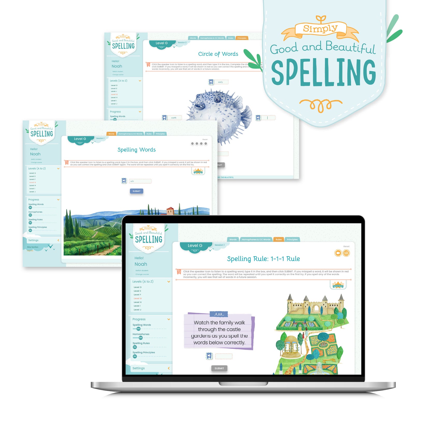 Simply Spelling – The Good and the Beautiful