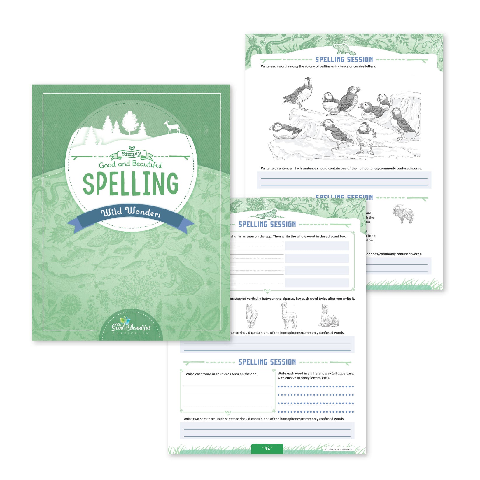 Simply Spelling: Wild Wonders – The Good and the Beautiful