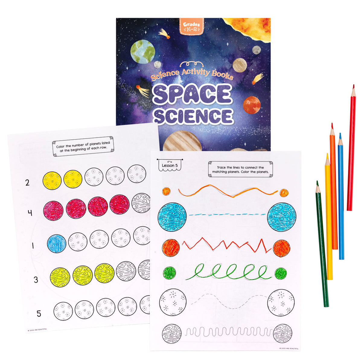 Space Science: Science Activity Book – The Good and the Beautiful