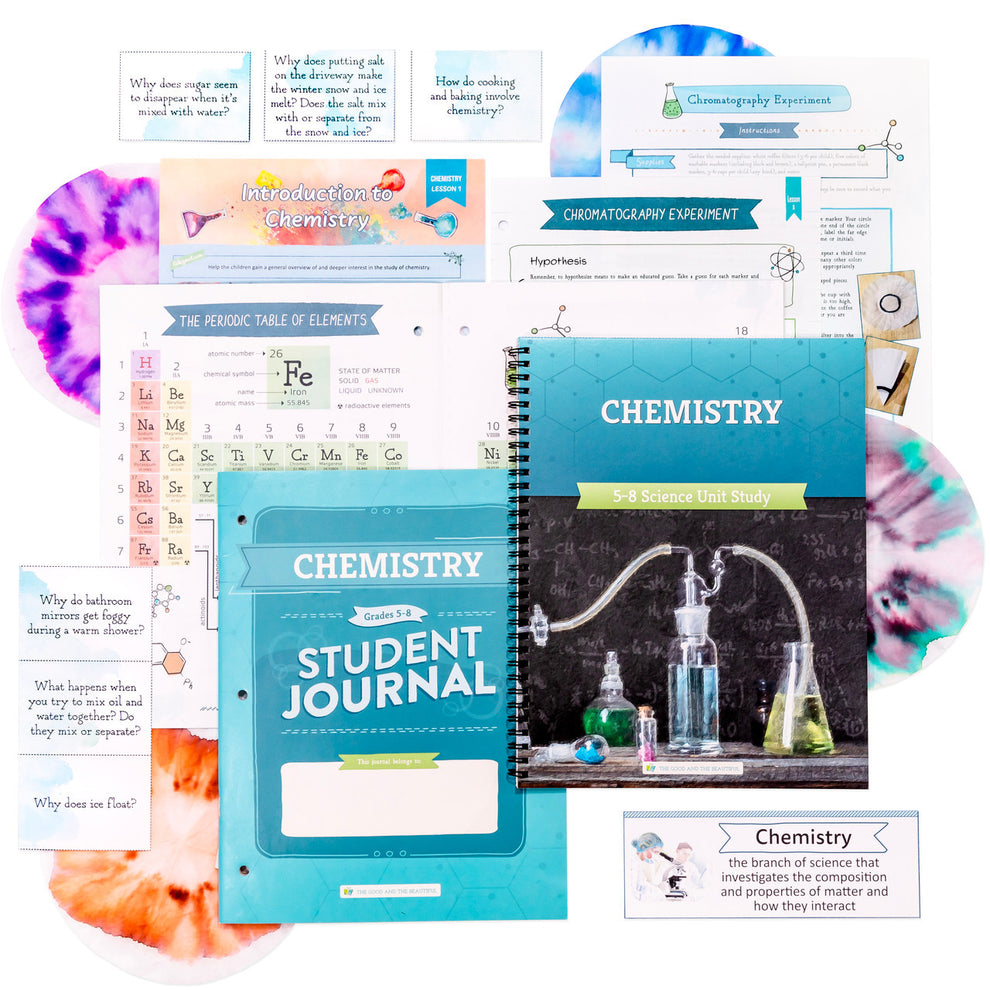 Chemistry: Course Book: One Per Family – The Good and the Beautiful